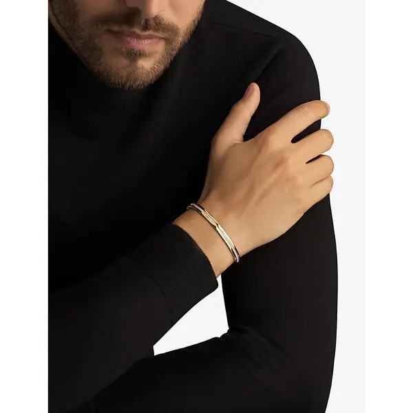 BVLGARI B.zero1 18ct And Diamond Bangle