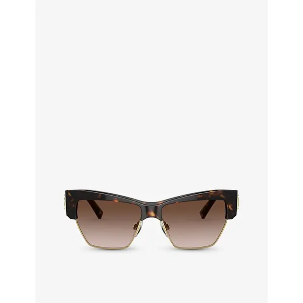 Dolce & Gabbana Dg4415 Cat-eye Sunglasses - Brown