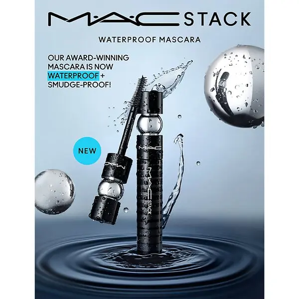 MAC COSMETICS Stack Micro-brush Waterproof Mascara 12ml - Black