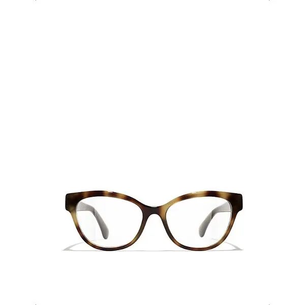 Chanel Ch3440h Eyeglasses - Brown