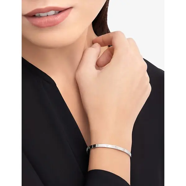 BVLGARI B.zero1 18ct White-gold Bracelet