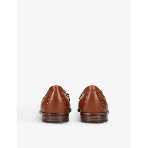 Carvela Horsebit-embellished Leather Loafers - Dk.brn Com