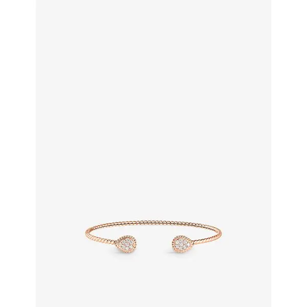 Boucheron Serpent Bohème Diamond Rose Gold Bracelet - Pink Gold