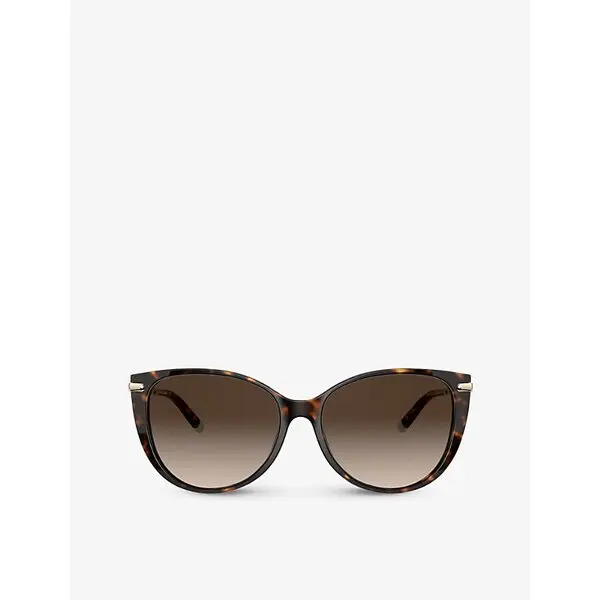 Tiffany & Co. Tf4178 Cat-eye Sunglasses - Brown