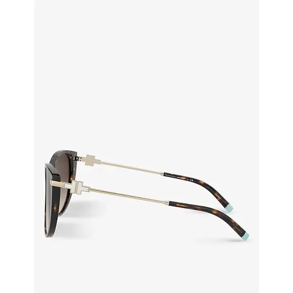 Tiffany & Co. Tf4178 Cat-eye Sunglasses - Brown