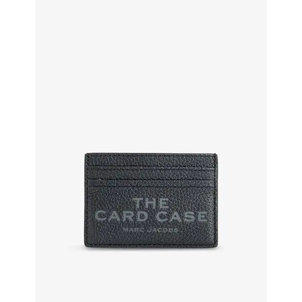 Marc Jacobs The Card Case Leather Card Case - Black