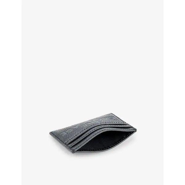 Marc Jacobs The Card Case Leather Card Case - Black