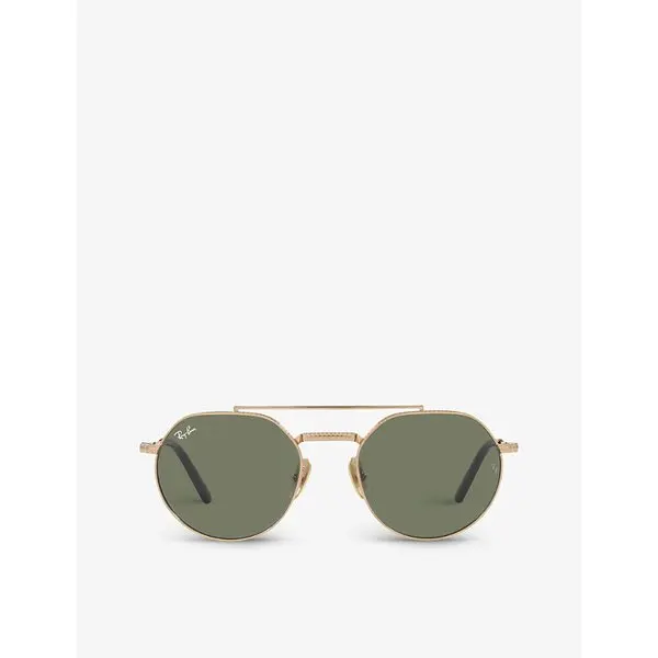 Ray-ban Titanium Crystal Sunglasses - Gold