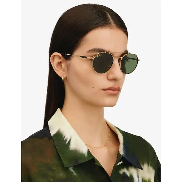 Ray-ban Titanium Crystal Sunglasses