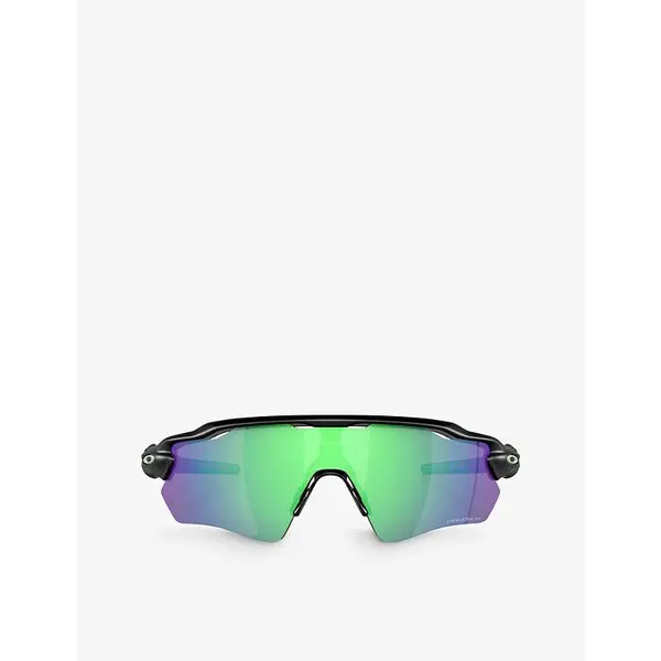 Oakley Radar Ev Path Shield-frame Sunglasses - Black