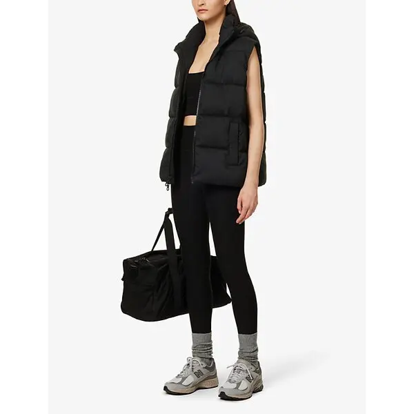 Vuori Elevation High-rise Polyester-blend Leggings - Black Heather