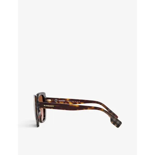 Burberry Be4393 Cat-eye Tortoiseshell Sunglasses - Brown