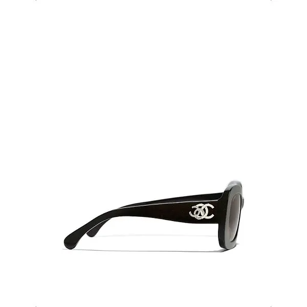 Chanel Ch5468b Rectangle Sunglasses