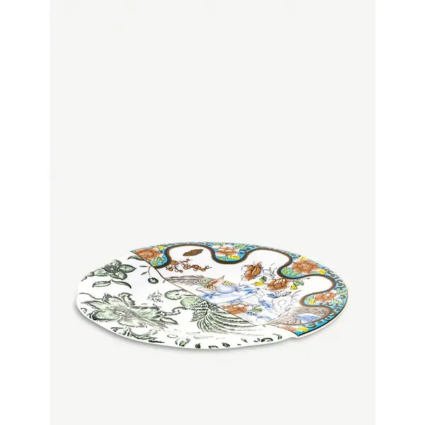SELETTI Hybrid Zoe Printed Porcelain Fruit Plate 20cm - One-color