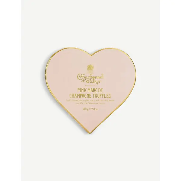 CHARBONNEL ET WALKER Pink Marc De Champagne Milk Chocolate Truffles 200g - One-color