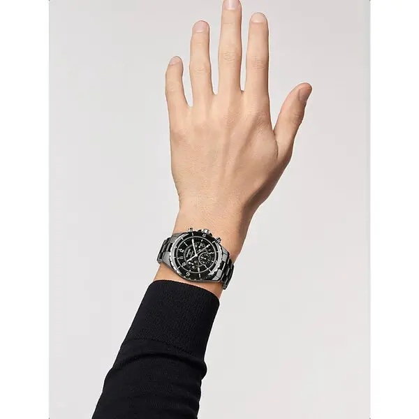 Chanel J12 Chronograph Ceramic And Stainless-steel Automatic Watch