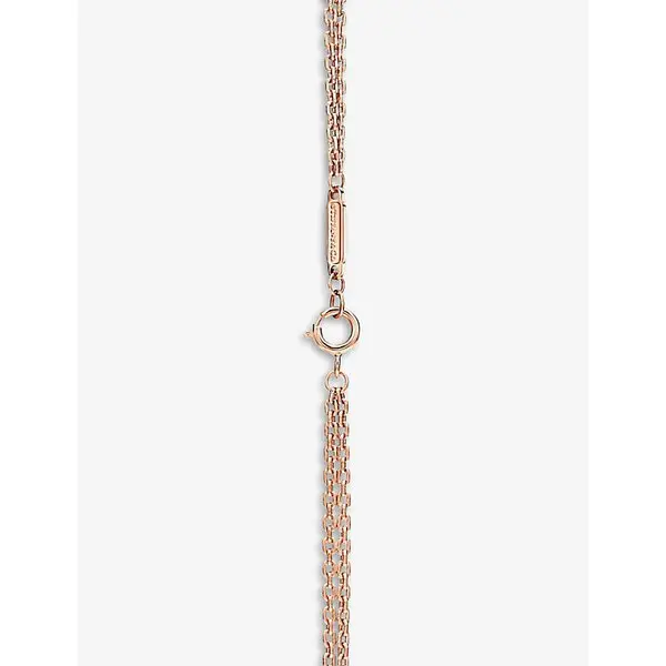 Tiffany & Co. Hardwear Double Link Necklace - Rose Gold