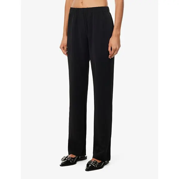 SAMSOE SAMSOE Samsøe & Samsøe High-rise Straight Leg Trousers