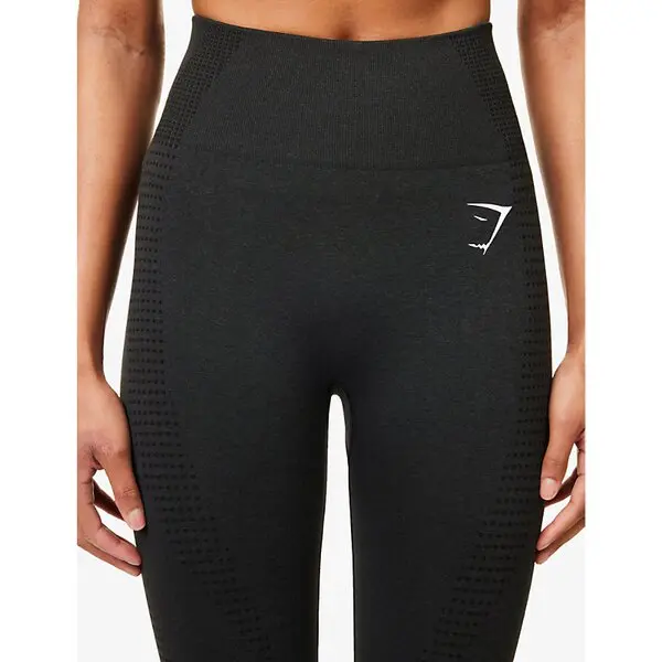 GYMSHARK Vital 2.0 Logo-print Stretch-jersey Leggings Xxl