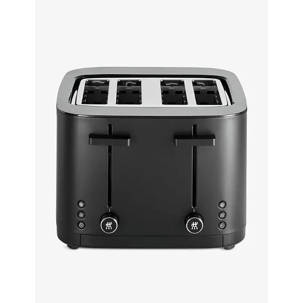 ZWILLING Enfinigy Four-slot Steel Toaster 29cm - Black