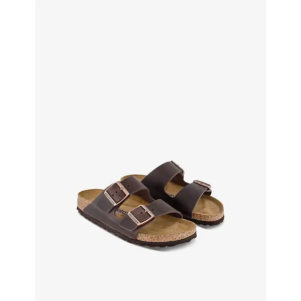 BIRKENSTOCK Arizona Leather Sandals - Habana
