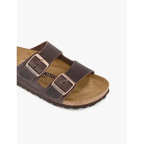 BIRKENSTOCK Arizona Leather Sandals - Habana