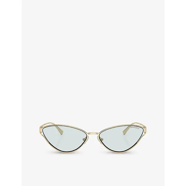 Tiffany & Co. Tf3095 Cat-eye Sunglasses - Gold
