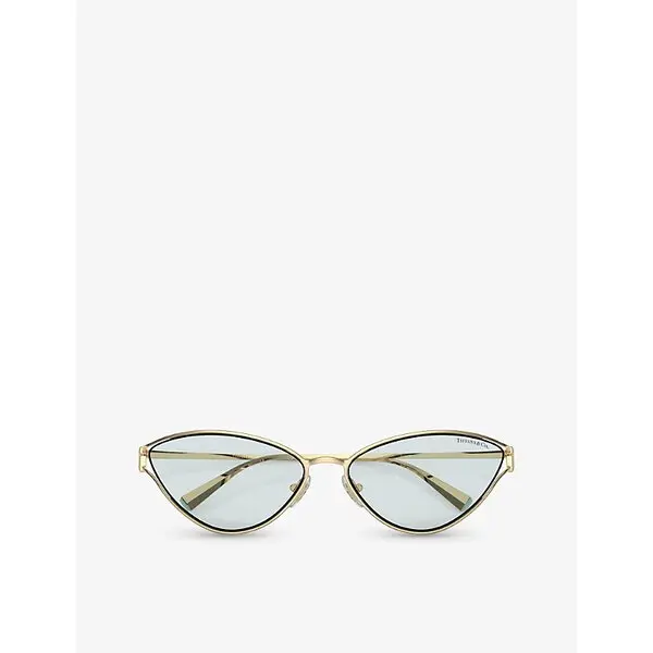 Tiffany & Co. Tf3095 Cat-eye Sunglasses - Gold