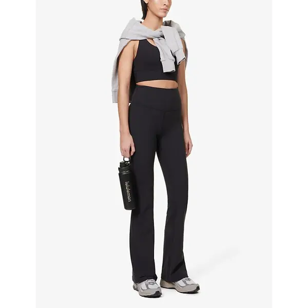 Lululemon Groove Flare-leg Stretch-woven Trousers