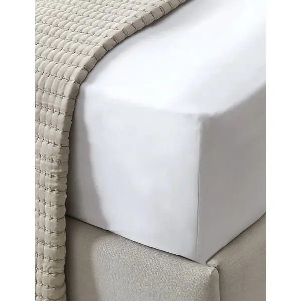 THE WHITE COMPANY Connaught Cotton And Silk-blend Deep Fitted Sheet