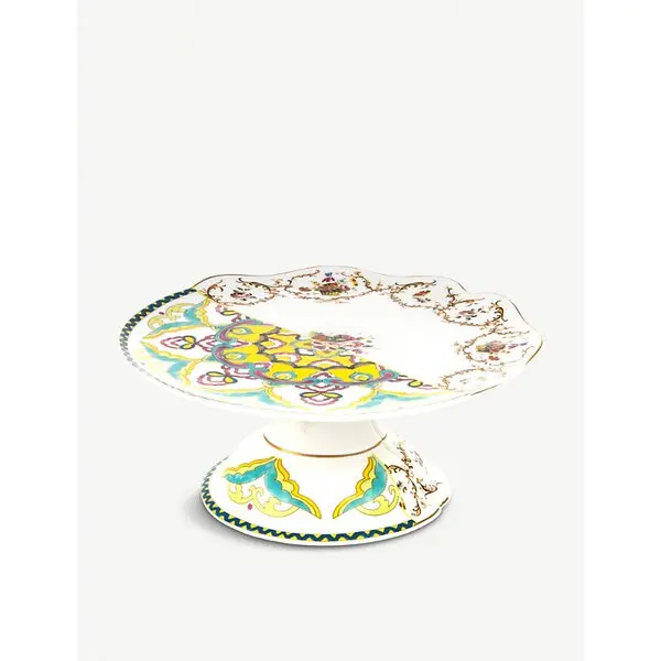 SELETTI Hybrid Leandra Bone China Porcelain Cake Stand 20cm - One-color
