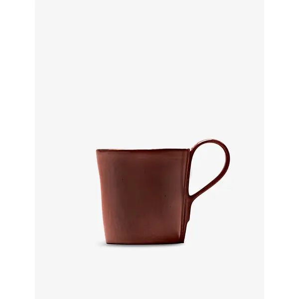 SERAX La Mère Venetian-handle Stoneware Coffee Cup 6.5cm - Red