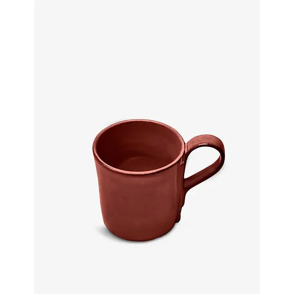SERAX La Mère Venetian-handle Stoneware Coffee Cup 6.5cm - Red