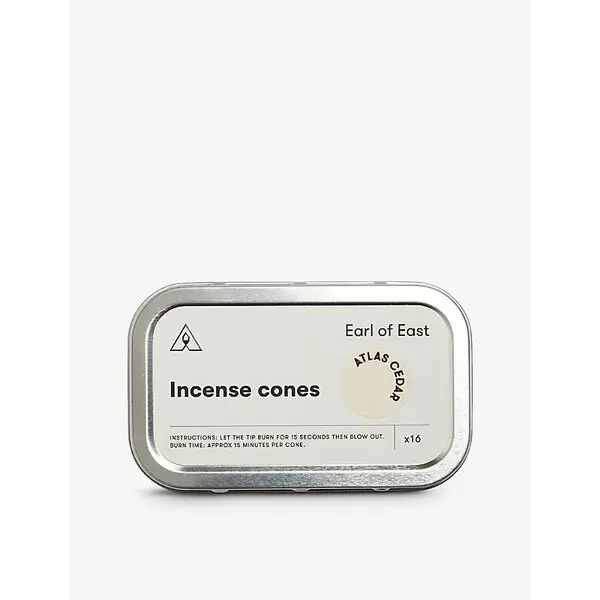 EARL OF EAST Atlas Cedar Incense Cones Pack Of 16