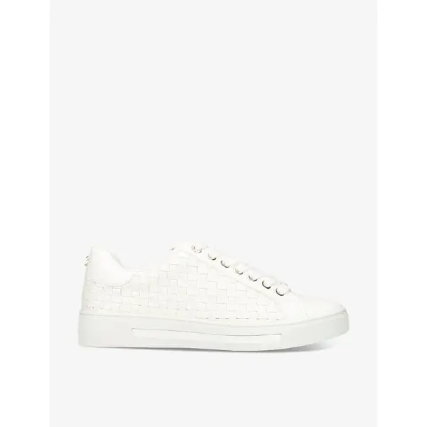 Carvela Daze Weave Low-top Trainers - White