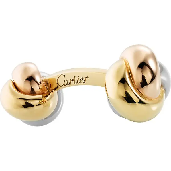 Cartier Trinity Classic Gold Cufflinks
