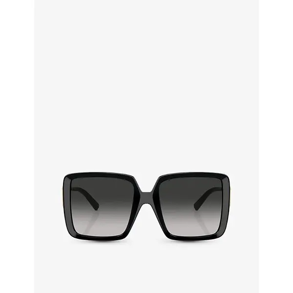 Tiffany & Co. Square Frame Acetate And Metal Sunglasses