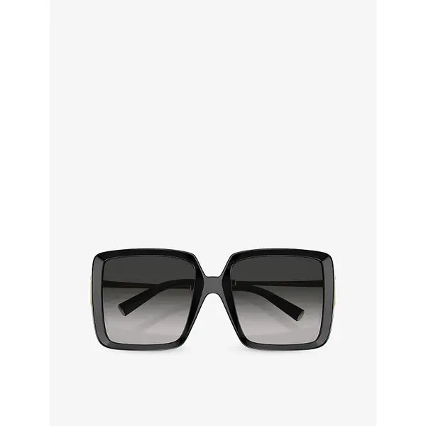 Tiffany & Co. Square Frame Acetate And Metal Sunglasses