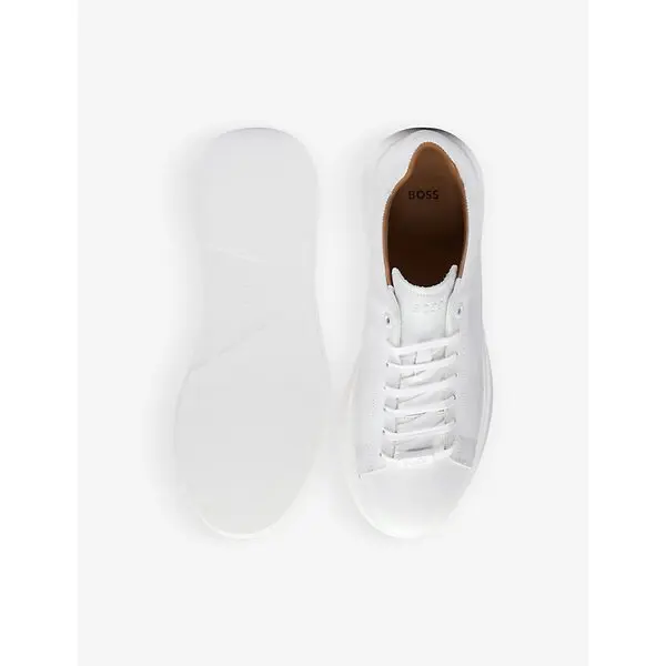 BOSS Leather Low-top Trainers