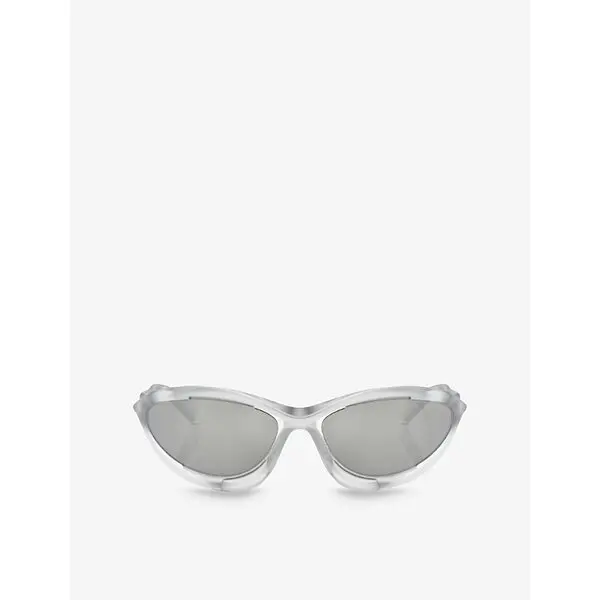 Prada Pra23s Cat-eye Nylon Sunglasses - Clear