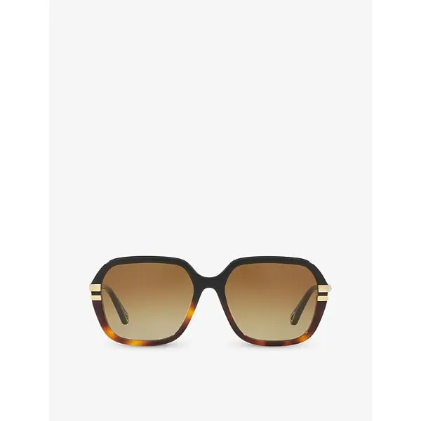 Chloé Ch0204s Square-frame Sunglasses - Black