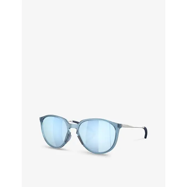 Oakley Oo9288 Sielo Round-frame Sunglasses - Blue