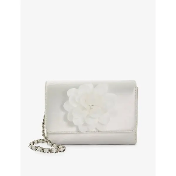 DUNE Bridal Blossoming Satin Shoulder Bag