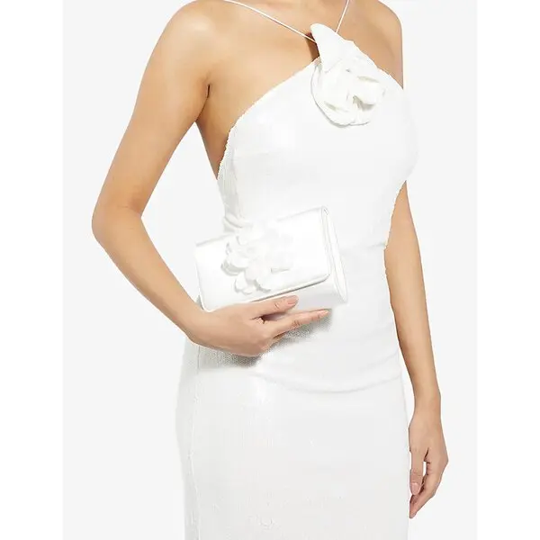 DUNE Bridal Blossoming Satin Shoulder Bag