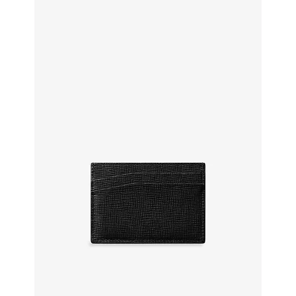 Cartier Losange Double Leather And Palladium Card Holder
