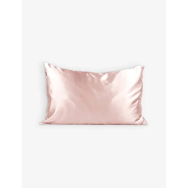 KITSCH Satin Pillowcase 66cm X 48cm - Blush