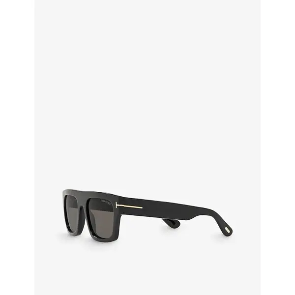 TOM FORD Ft0711 Fausto Square-frame Sunglasses - Black