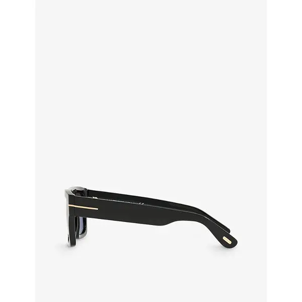 TOM FORD Ft0711 Fausto Square-frame Sunglasses - Black