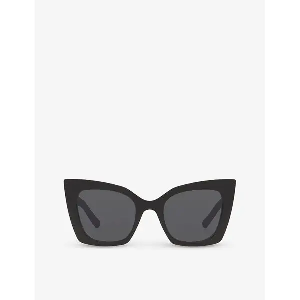 Saint Laurent Ys000413 Cat-eye Sunglasses - Black