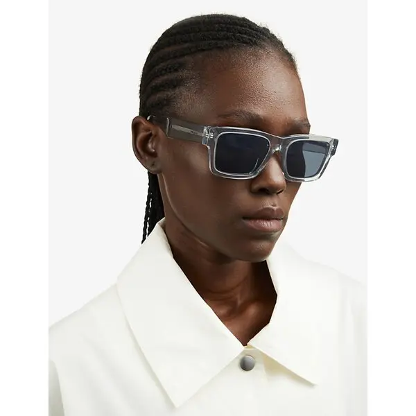 Prada Pr 25zs Rectangle-frame Sunglasses